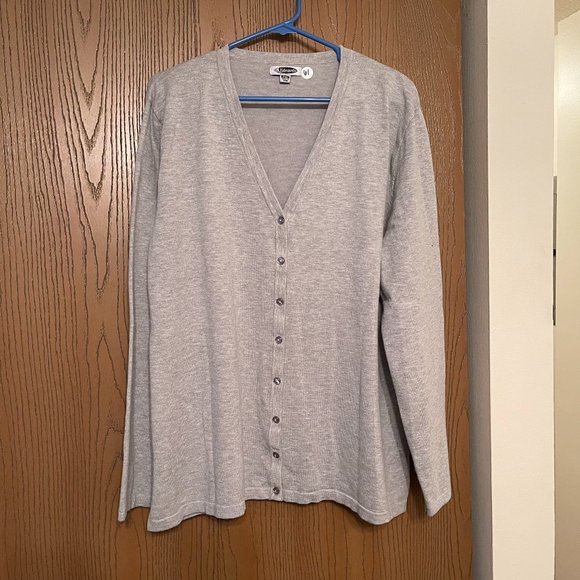 Edwards | Sweaters | Vintage Edwards Gray Cardigan | Poshmark